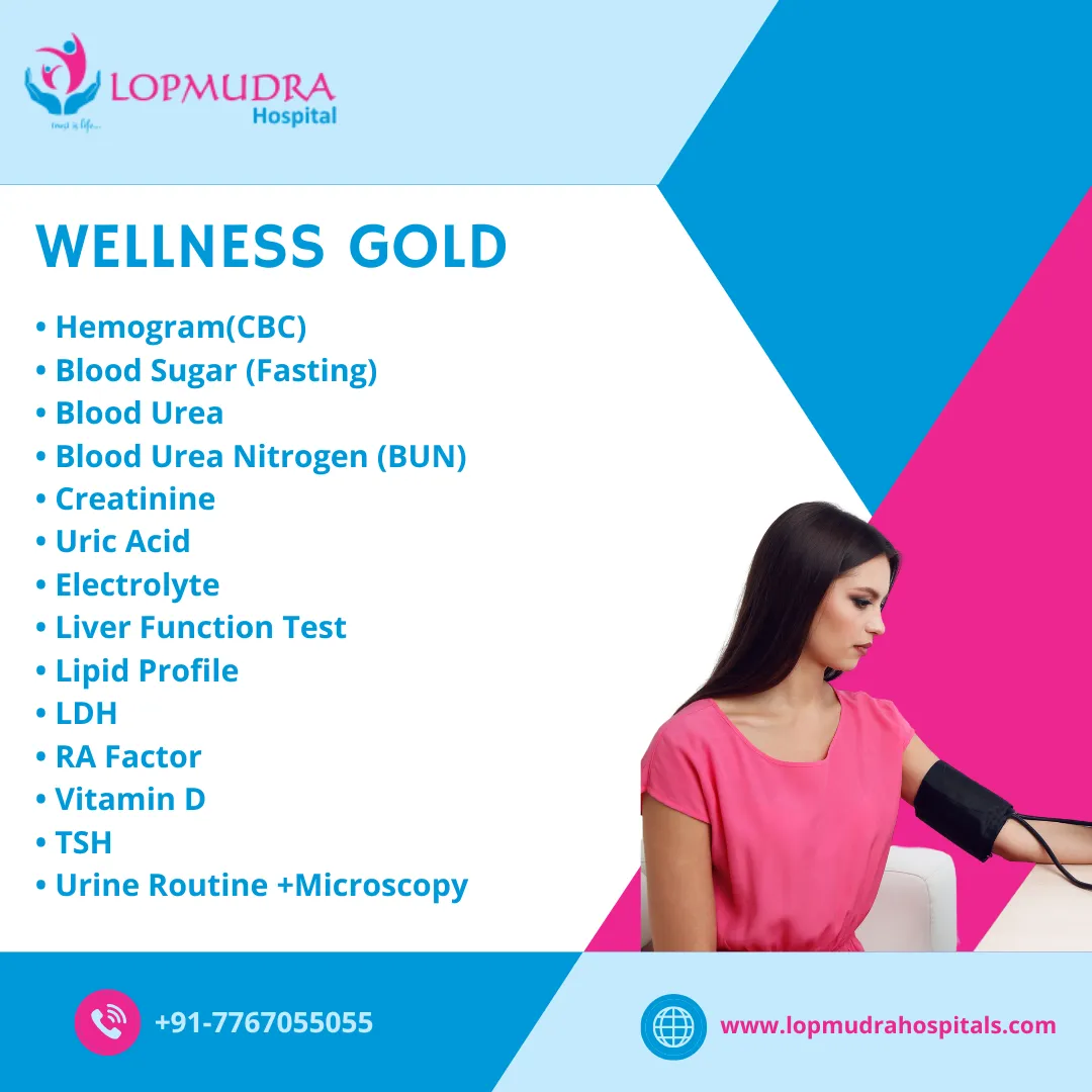 Premium Wellness Gold Health Check-up in Pune | Lopmudra Hospital